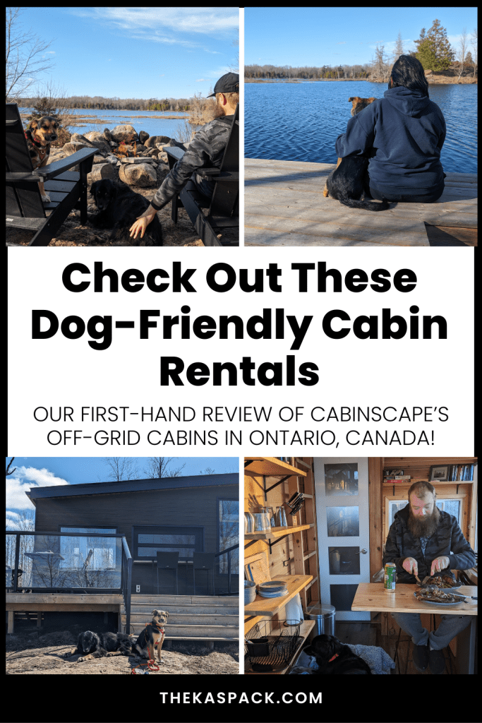Stunning Ontario Dog-Friendly Cabin Rentals (Cabinscape) | The Kas Pack